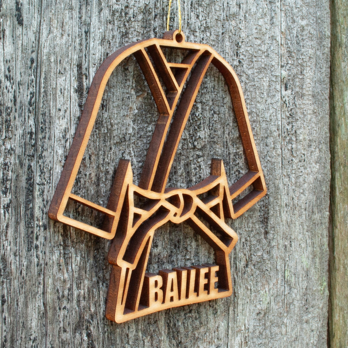 Jiu Jitsu Gi Personalized Christmas Ornament – South Kent Studio